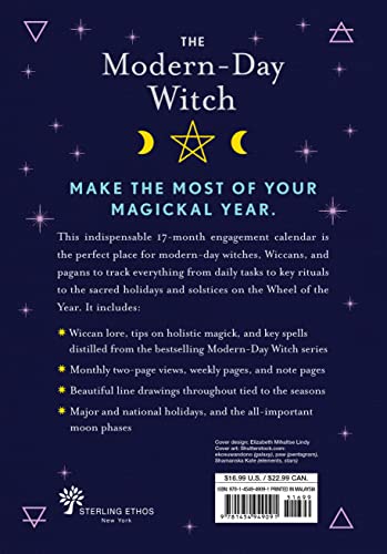 Modern-Day Witch Calendar 2024 Wheel of the Year 17-Month Planner (The Modern-Day Witch)
