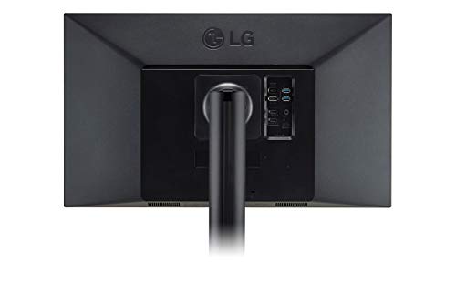 LG 27” 27BN88U-B Ergo IPS UHD 4K Ultrafine™ Monitor (3840x2160) with Ergonomic Stand & C-Clamp, USB Type-C™, DCI-P3 95% (Typ.) & VESA DisplayHDR 400