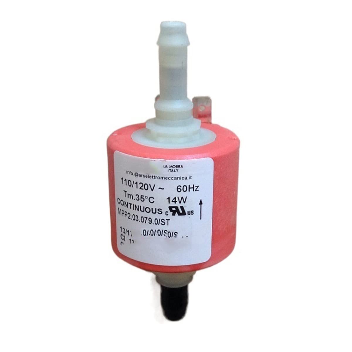 PAVTEC Automatic Boat Bilge Pump Solenoid Pump MPP2.03.079.0/ST 220V 110V Electromagnetic Pump 14W Pump Portable (Voltage : Red 110V)