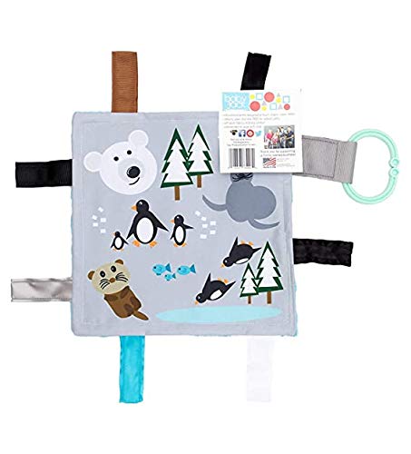 The Learning Lovey Water Baby Ocean Animals Crinkle taggy Sensory Toys Gift Set