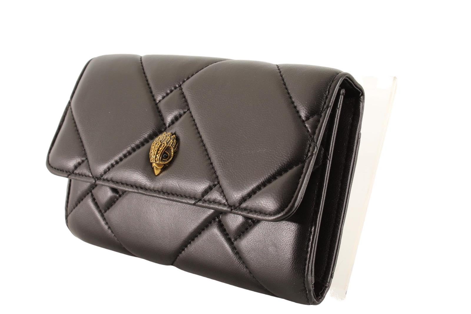 Kurt Geiger London Kensington Quilt Wallet Black One Size