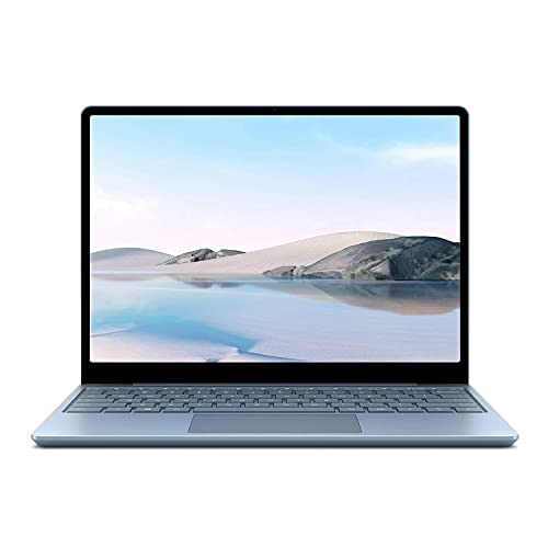 Microsoft 12.4 Multi-Touch Surface Laptop Go, Intel Core i5-1035G1, 8GB RAM, 128GB SSD, Integrated Intel UHD Graphics, Windows 10 Home in S Mode, 1ZZ-00002, Ice Blue (Renewed)