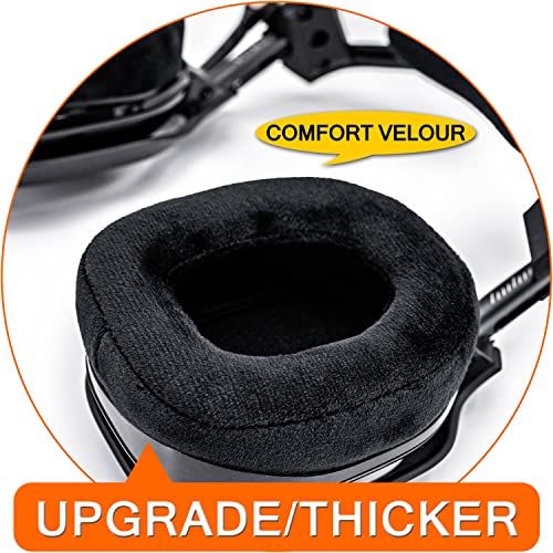 Sixsop Astro A40 TR Ear Pads for Astro A40TR A40 TR Gaming Headset - Velour Ear Cushions (Not Compatible with A50 GEN4,GEN3,GEN2,GEN1)
