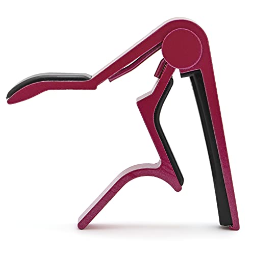 Personalized Guitar Capo - Customized Laser Engraved Zinc Metal Capo - for Acoustic and Electric Guitars Ukulele, Mandolin, Banjo, Classical Guitar Accessories. Engrave a Name, Song Lyric and More
