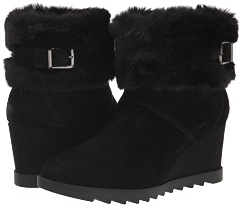 Koolaburra by UGG Women's Elladine Boot, Black, 9.5
