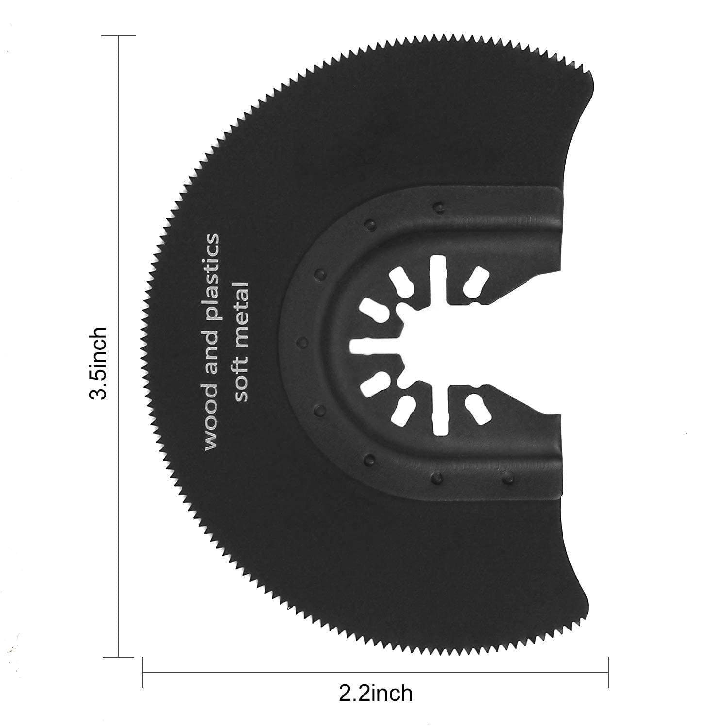 LIGHTIMETUNNEL Oscillating Saw Blades 35 PCS Metal Wood Multitool Blades Quick Release Cutting Blade Fit Dewalt Milwaukee Chicago Rockwell Fein Bosch Multimaster Makita