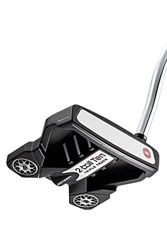 Odyssey Men's Right Putter 2-Ball Ten Ten Triple Track Double Vent (Mallet Type, 33-Inch, Stroke LAB Shaft)