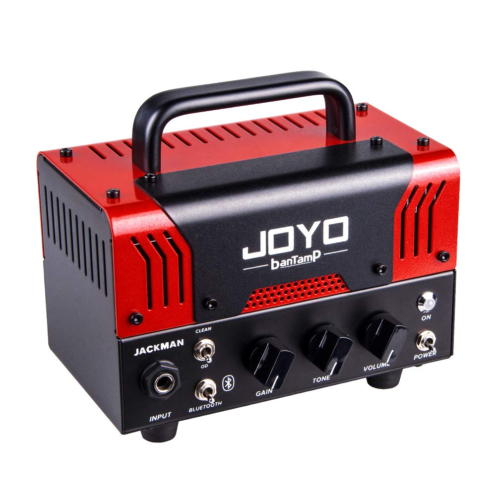 JOYO Jackman BanTamp Series Mini Amp Head 20 Watt Preamp 2 Channel Hybrid Tube Guitar Amplifier with Bluetooth