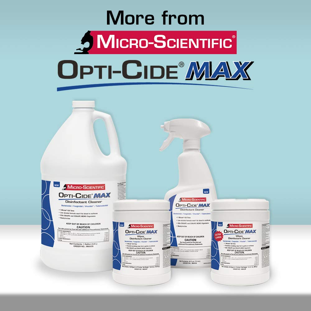 Micro-Scientific Opti-Cide3-2 Pack- Healthcare Grade Disinfectant Cleaner and Sanitizer Spray