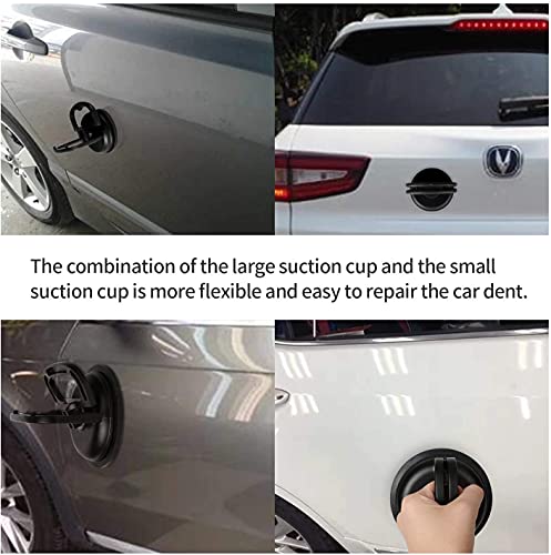 Kaisiking Yellow Suction Cup Dent Puller Handle Lifter Car Dent Puller Remover for Car Dent Repair, Glass,Tiles, Mirror, Granite Lifting and Objects Moving