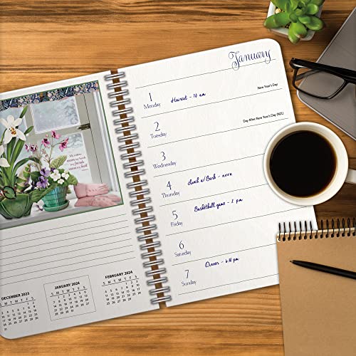 LANG Garden Botanicals 2024 Spiral Engagement Planner (24991011098)