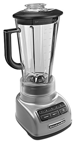 KitchenAid KSB1575MC 5-Speed Diamond Blender, Metallic Chrome (Renewed)