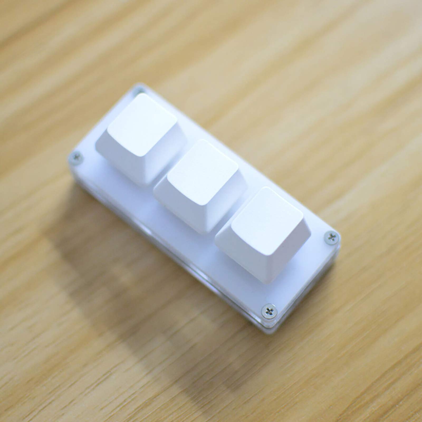LICHIFIT Mini 3-Key Keypad Gaming Keyboard Programming Macro Keypad Mechanical Keyboard Replacement for Sayobot OSU