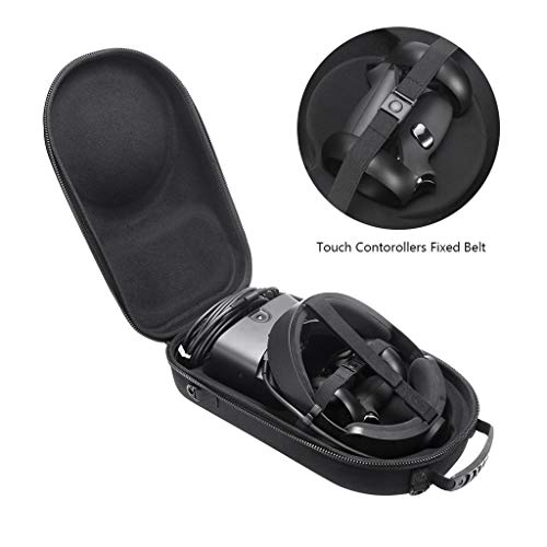 KXL Portable Hard EVA Bags Protect Cover Storage Box Carrying Case Pouch for Oculus Rift S PC-Powered VR Gaming Headset,gray