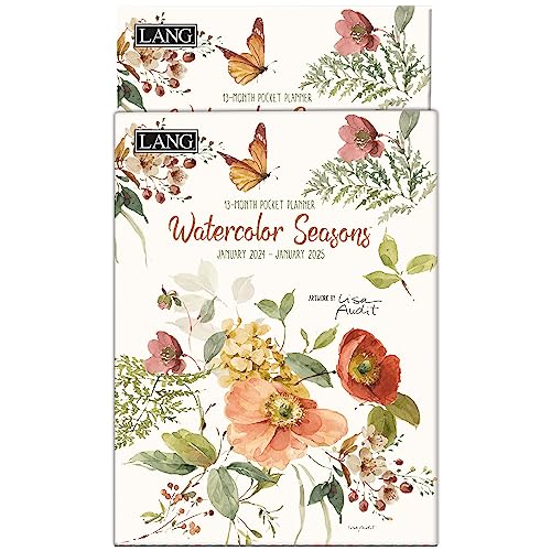 LANG Watercolor Seasons 2024 Monthly Pocket Planner (24991003189)