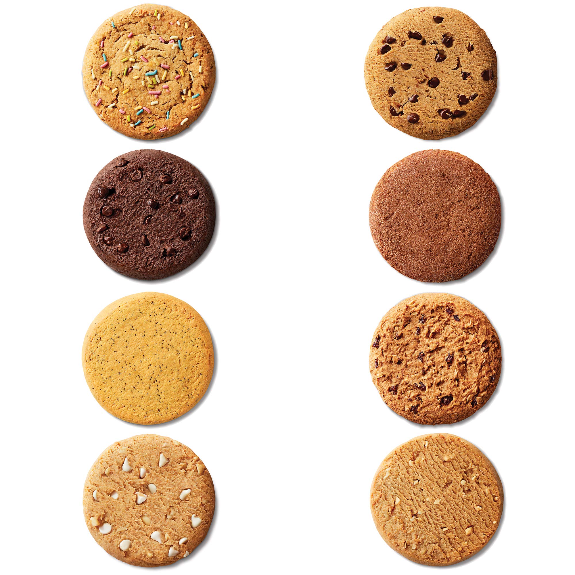 Lenny & Larry's The Complete Cookie, 8 Flavor Variety Pack, Soft Baked, 16g Plant Protein, Vegan, Non-GMO, 4 Ounce (Pack of 16)