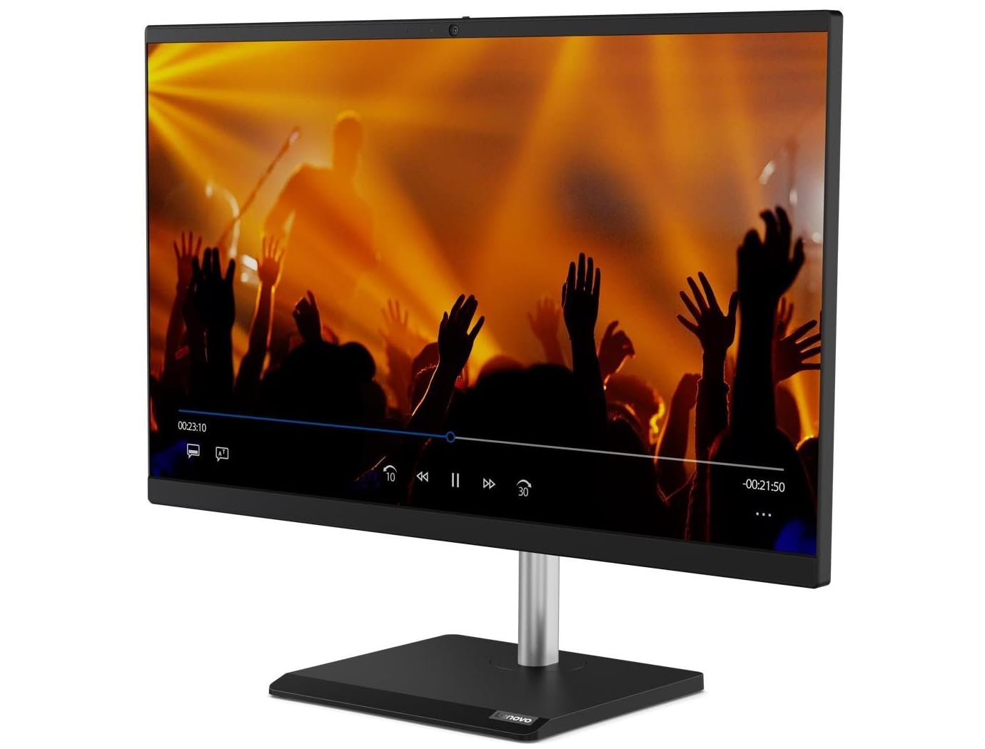 Lenovo Business All-in-One Desktop Computer 23.8" FHD IPS (Intel i3-10100T, 16GB RAM, 1TB PCIe SSD, AC WiFi, SDXC Reader, RJ-45, Win 11 Home) w/Dockztorm Hub