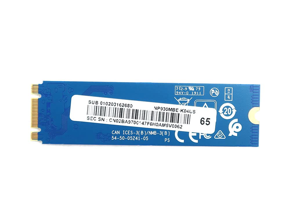 Solid State Drive SDAPNUW-512G-1004 Compatible Replacement Spare Part for Western Digital SN520 SDAPNUW-512G 512GB PCI Express 3.0 x2 TLC NVMe M.2 2280 Internal SSD