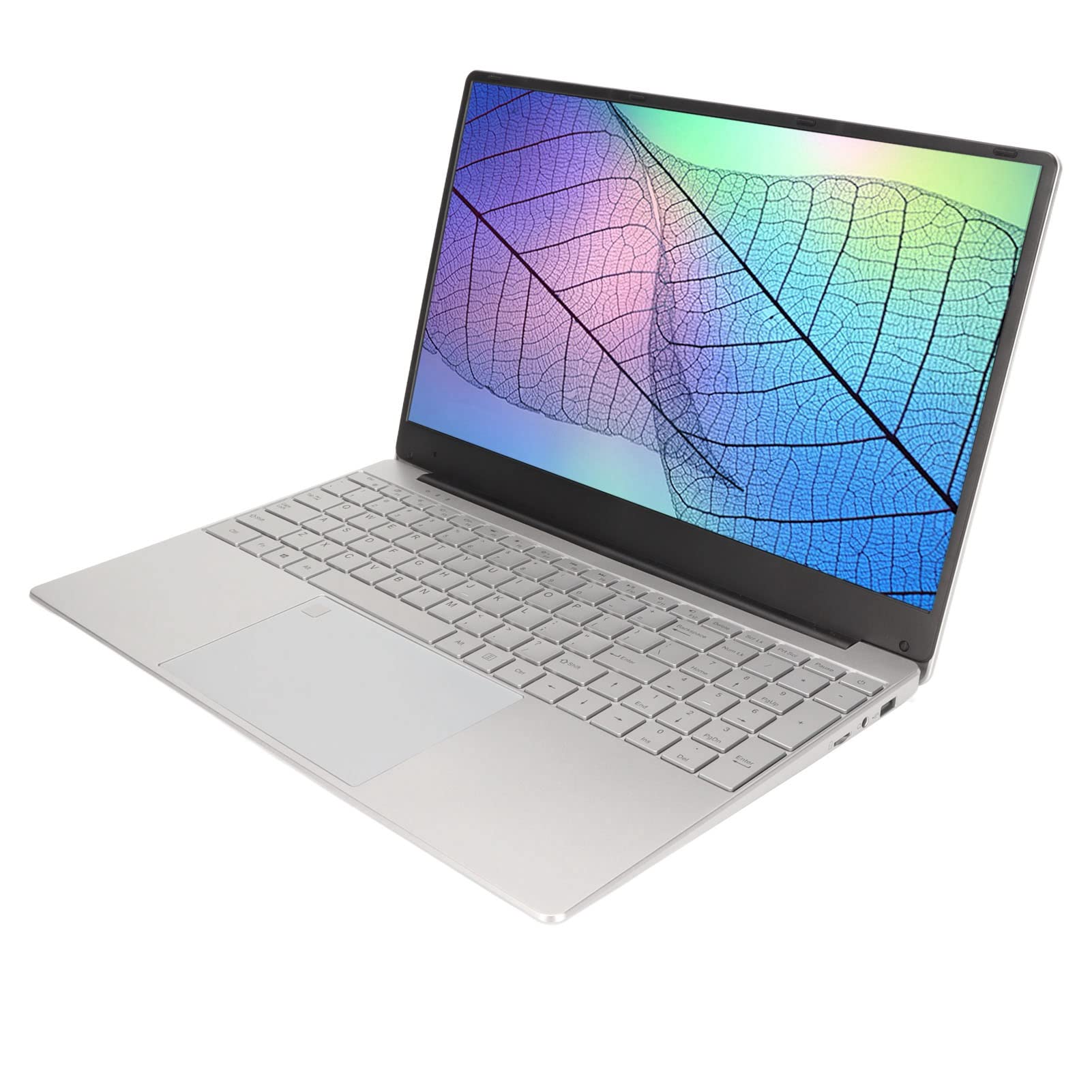 Laptop for Windows11, 15.6in 2K Resolution IPS Screen, 16GB RAM (LPDDR4), N5095 Processor, 4 Cores and 4 Threads, Portable Ultra Thin Laptop with Backlit Keyboard(16+1TB)