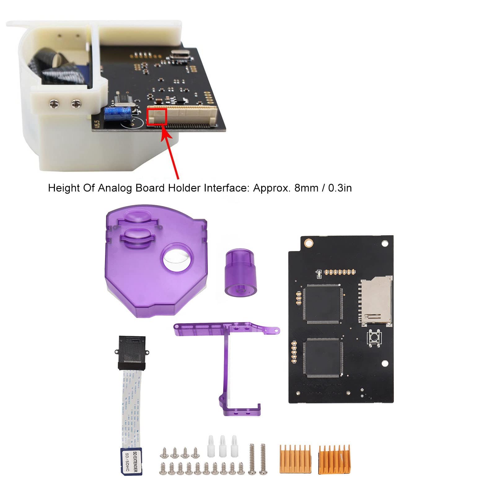 Optical Drive Simulation Board V5.15b for Sega Dreamcast Console for Dreamcast VA1 Game Console for GDEMU V5.5, for GDEMU V5.15 and for GDEMU5.15B
