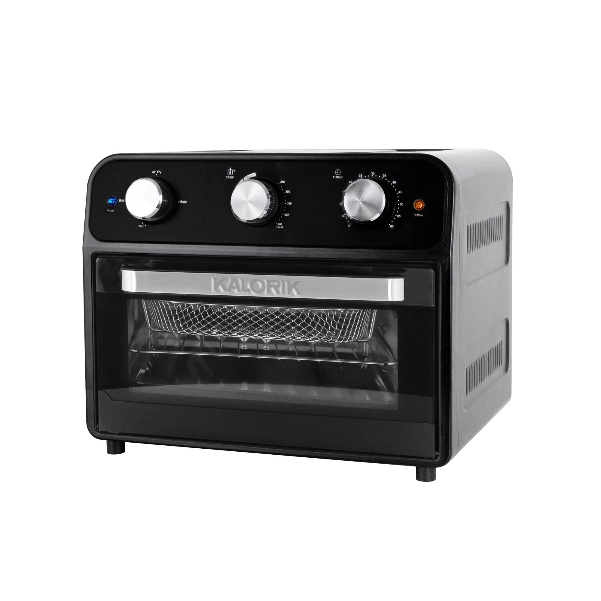 Kalorik AFO 46129 BK 22 Quart Air Fryer Toaster Oven, Black