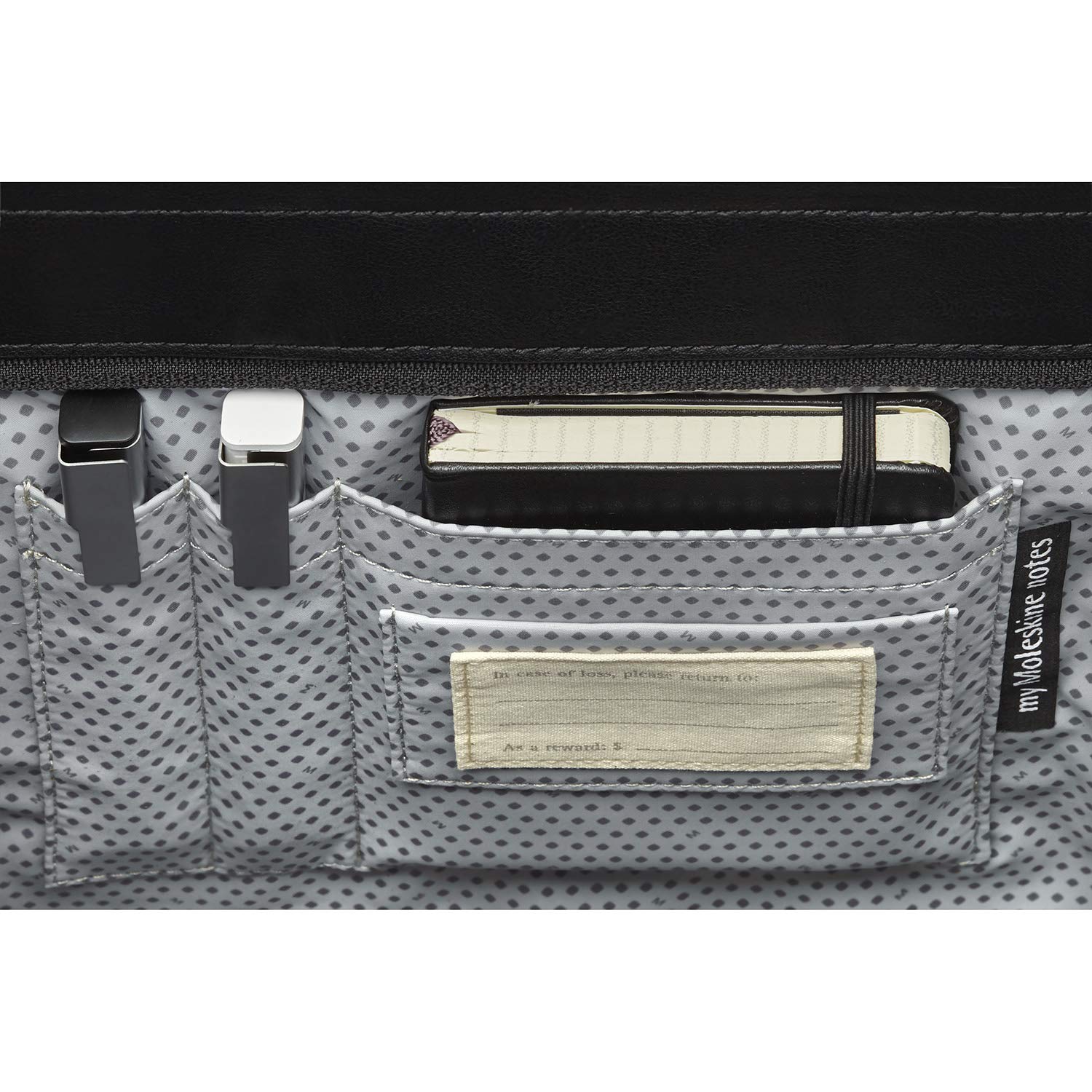 Moleskine ET20SCBKHBK Classic Horizontal Backpack, Black
