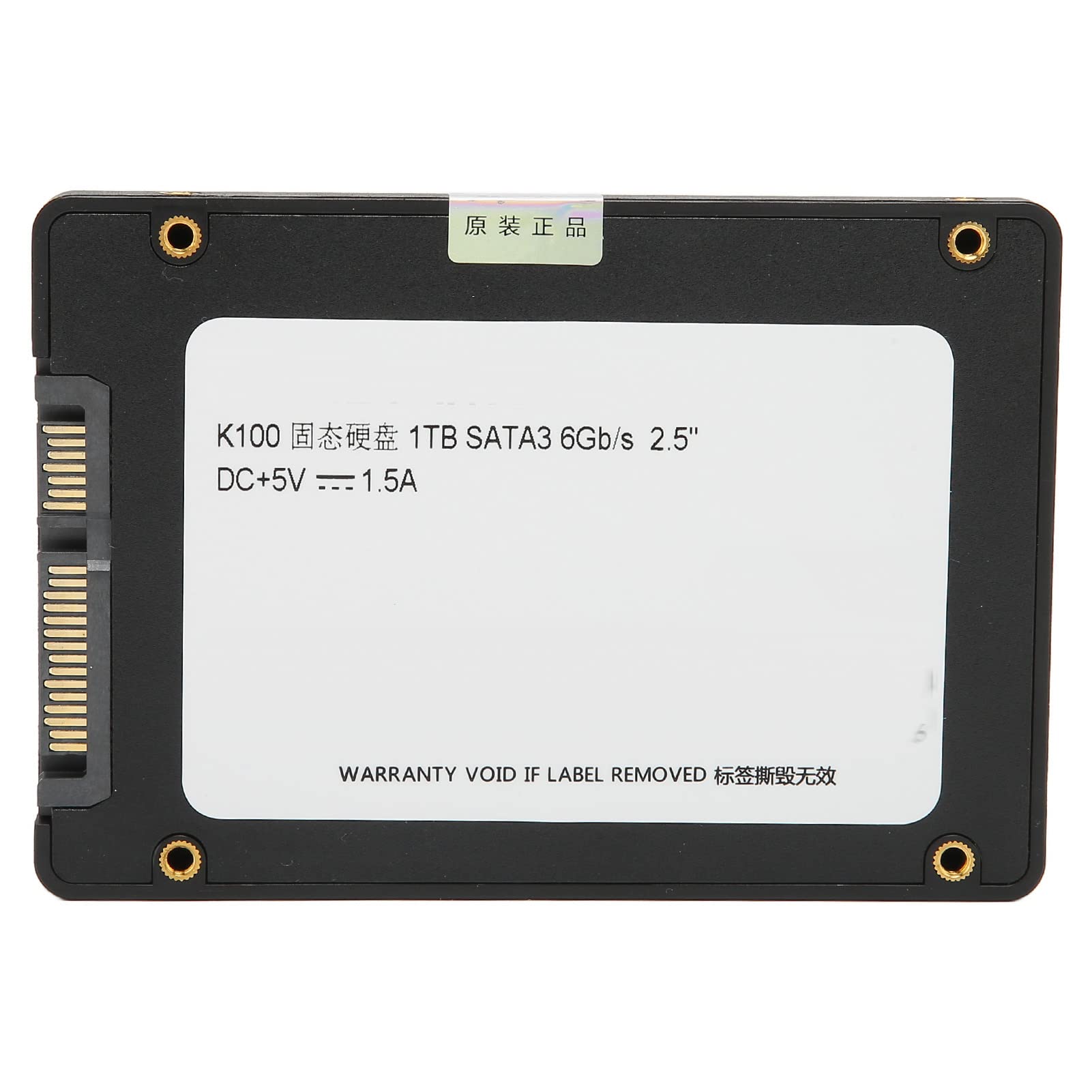 Rongm 1TB SSD, 3D TLC Flash Type 2.5 Inch K100 SSD ABS Gen III Material for Laptop (1TB)