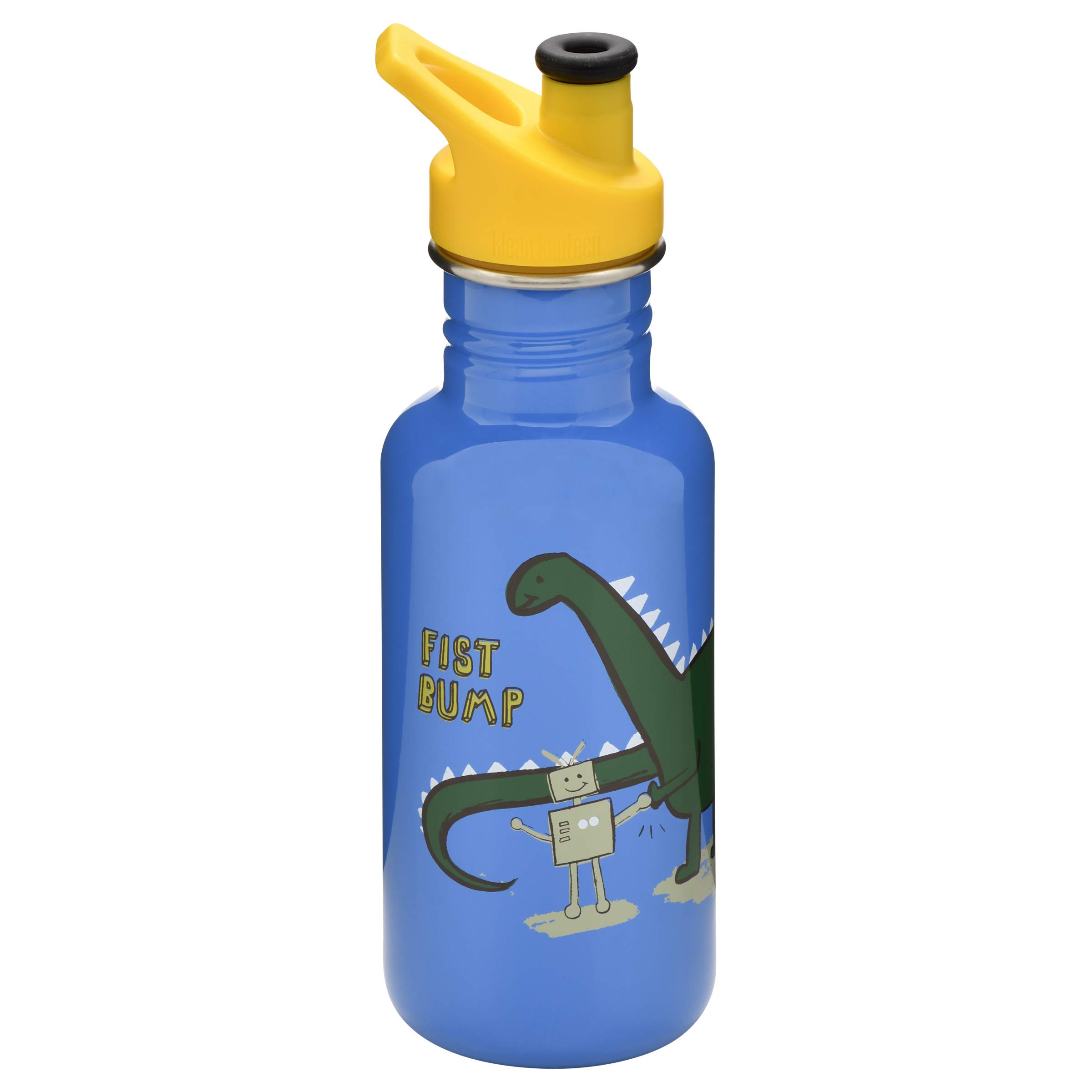 Klean Kanteen 18oz Classic with Sport Cap - Special Edition - Fist Bump (Fist Bump Special edition, 18oz)