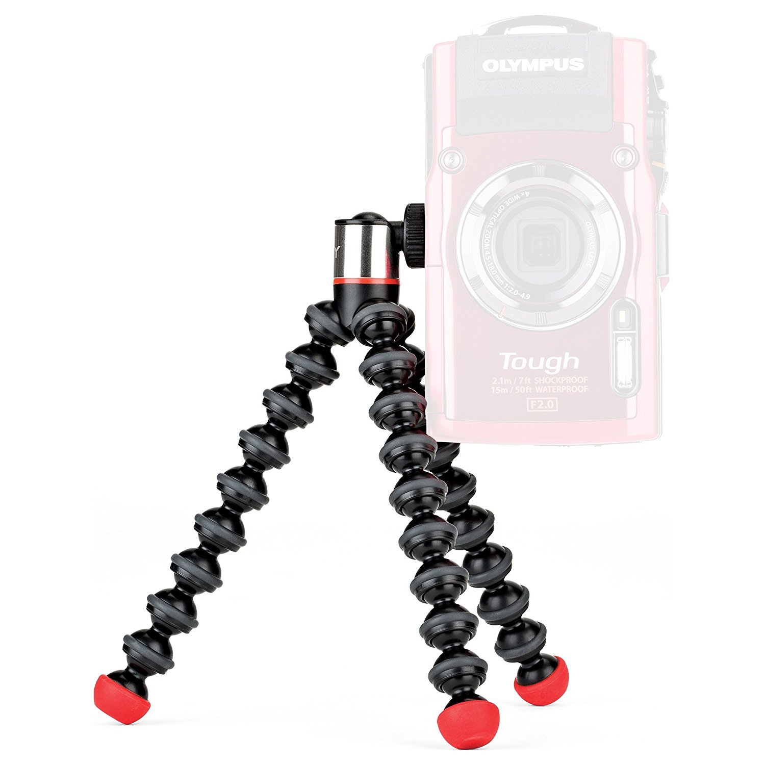 Joby GorillaPod Magnetic 325 Flexible Mini-Tripod, with A Bonus ZAYKiR Phone Adapter