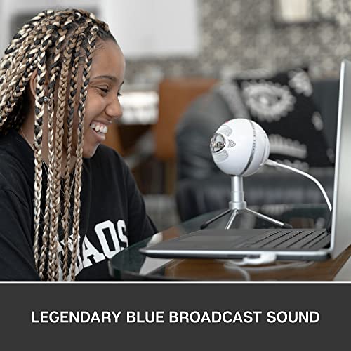 Logitech for Creators Blue Snowball iCE USB Microphone - White