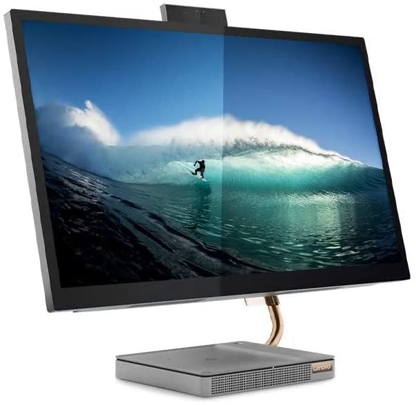 Lenovo IdeaCentre 5i AIO Desktop, 27-inch QHD Touchscreen, Intel Core i7-10700 CPU with Turbo Boost up to 4.50GHz, 64GB RAM, 512GB SSD, Windows 11 Pro