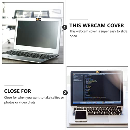SOLUSTRE Desktop Camera Desktop Camera Desktop Camera 9 Pcs Ultra- Thin Privacy Tablets Webcam Cover Laptop Webcam Slider Blocker Camera Cover Slide Blocker Webcam Cover Blocker Tableta