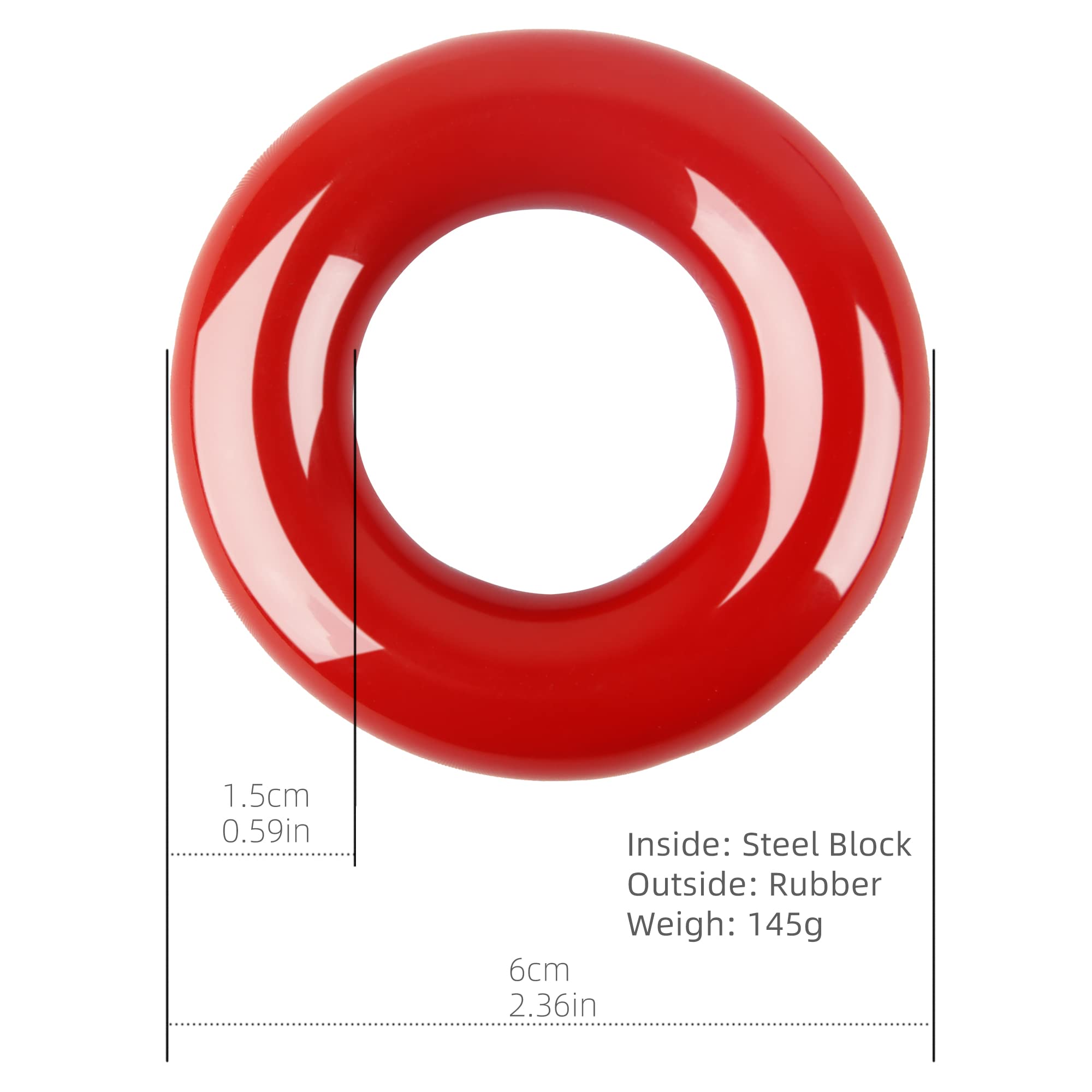 KYTAI Golf Weighted Swing Ring Golf Club Warm Up Swing Donut Weight Ring Diver for Practice & Training 2 PCS