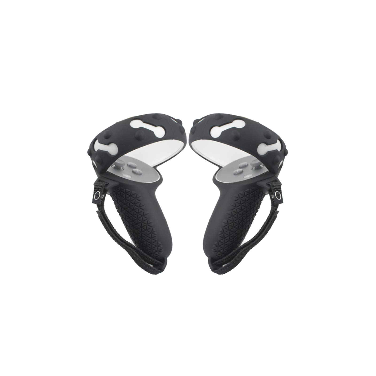 LOOCOO Touch Controller Grip Cover Suitable for Oculus Quest 2 Handle Anti-Drop with Silicone Protective Cover Full Bump Protection Cover