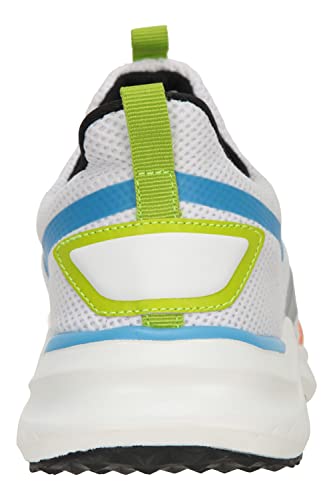 Mountain Warehouse Strike Kids Trainers - Outdoors, Boys & Girls White Kids Shoe Size 3 US