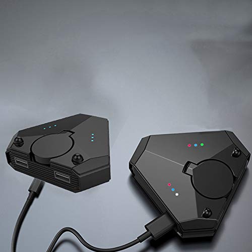 ShapeE USB Gaming Keyboard Mouse Converter Plug and Play Bluetooth 5.0 Adapter Mobile Gamepad Controller for iOS Android Phone