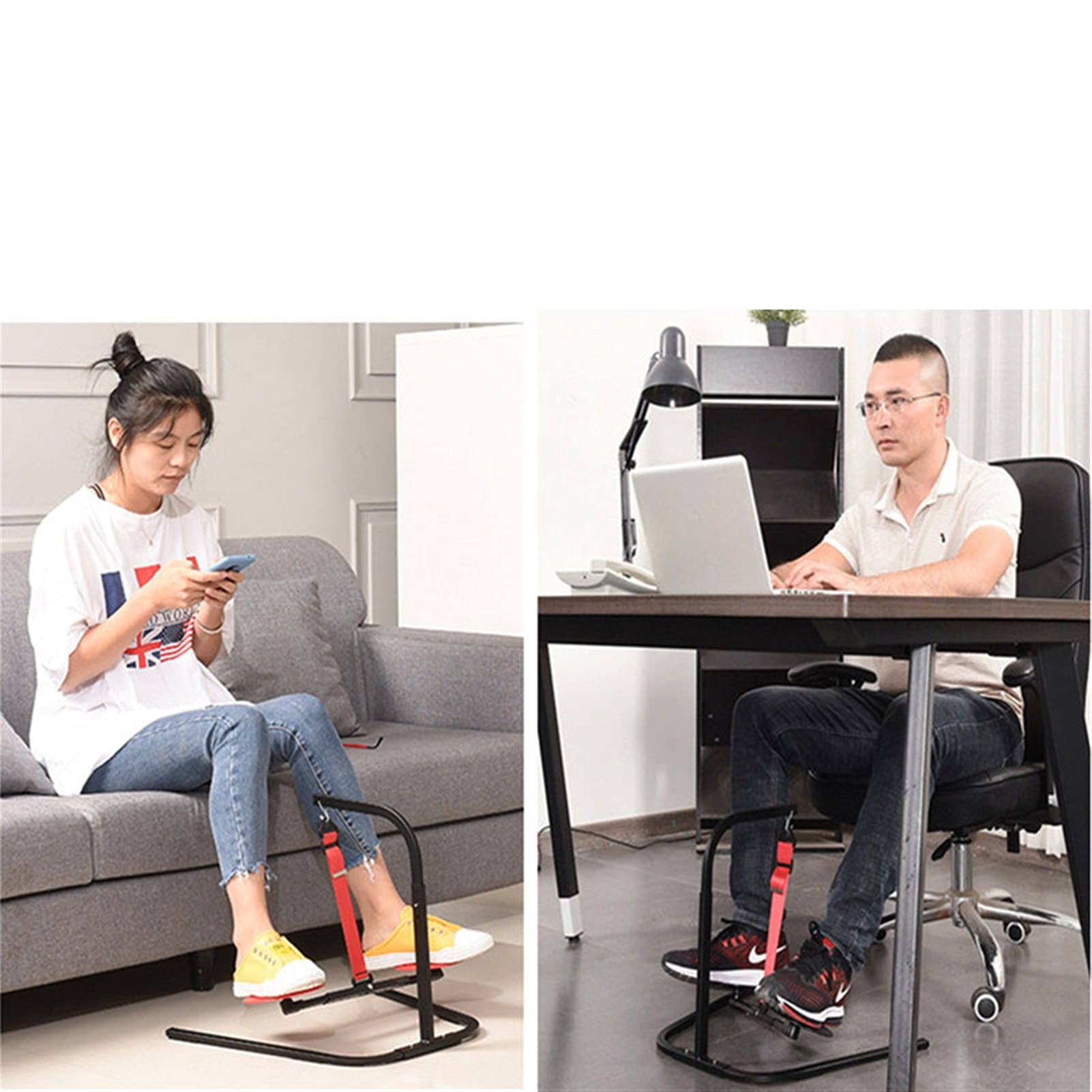 LUYIYI Office Small Fitness Equipment Home Stepper Sitting Exercise Weight Loss Exercise Pedal