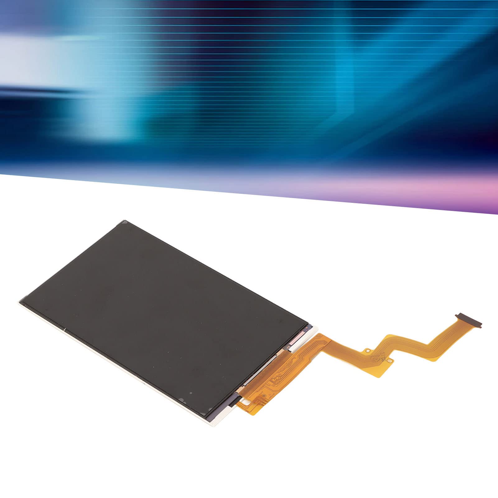 Original Top Upper LCD Screen Display Replacement for New 2DS XL, Professional and Accurate LCD Display Screen Repair for New 2DS XL Game Console