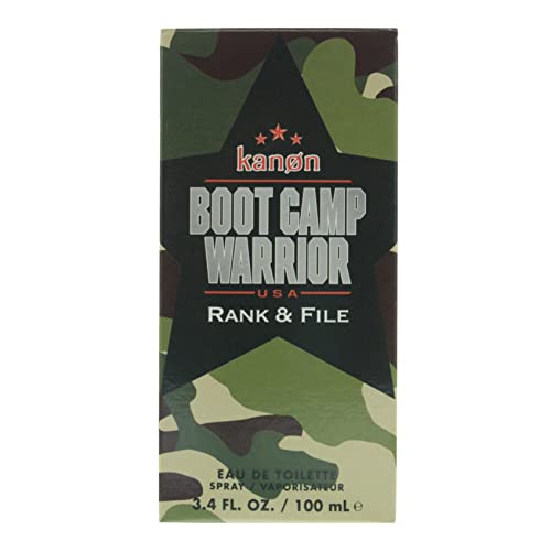 Kanon Boot Camp Warrior Rank & File By Kanon For Men - Edt Spray, 3.4 Ounce