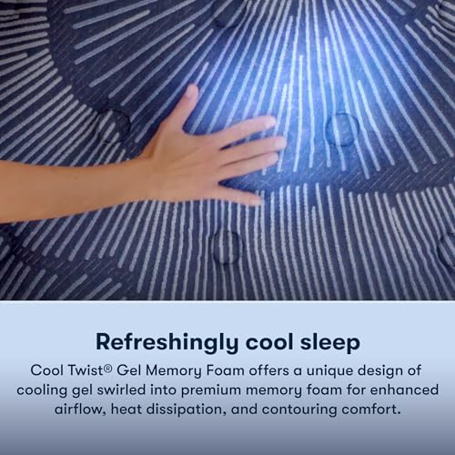 Serta Perfect Sleeper Ultimate 12" Queen Mattress - Extra Firm, Cooling Gel Memory Foam, Pocket Innersprings for Motion Isolation, Edge Support, CertiPUR-US Certified - Oasis Sleep