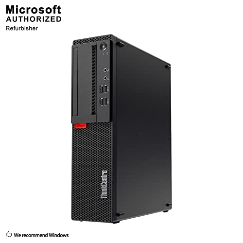 Lenovo ThinkCentre M910S SFF Desktop Computer with Intel Core i5-6500 up to 3.6GHz, (8GB RAM, 512GB SSD), WiFi, Bluetooth, Keyboard and Mouse, Windows 10 Pro (Renewed)