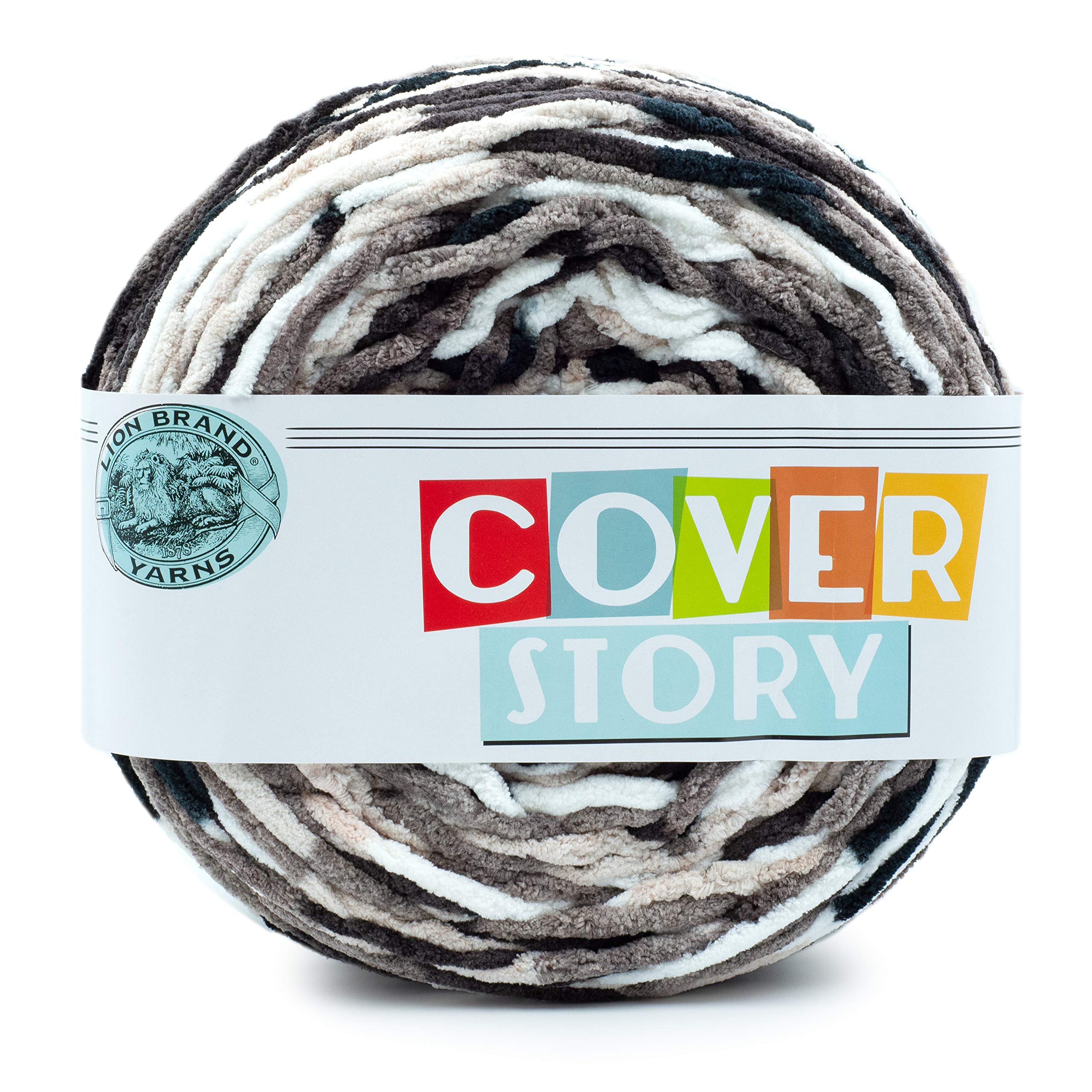 Lion Brand Yarn Cover Story yarn, Mica