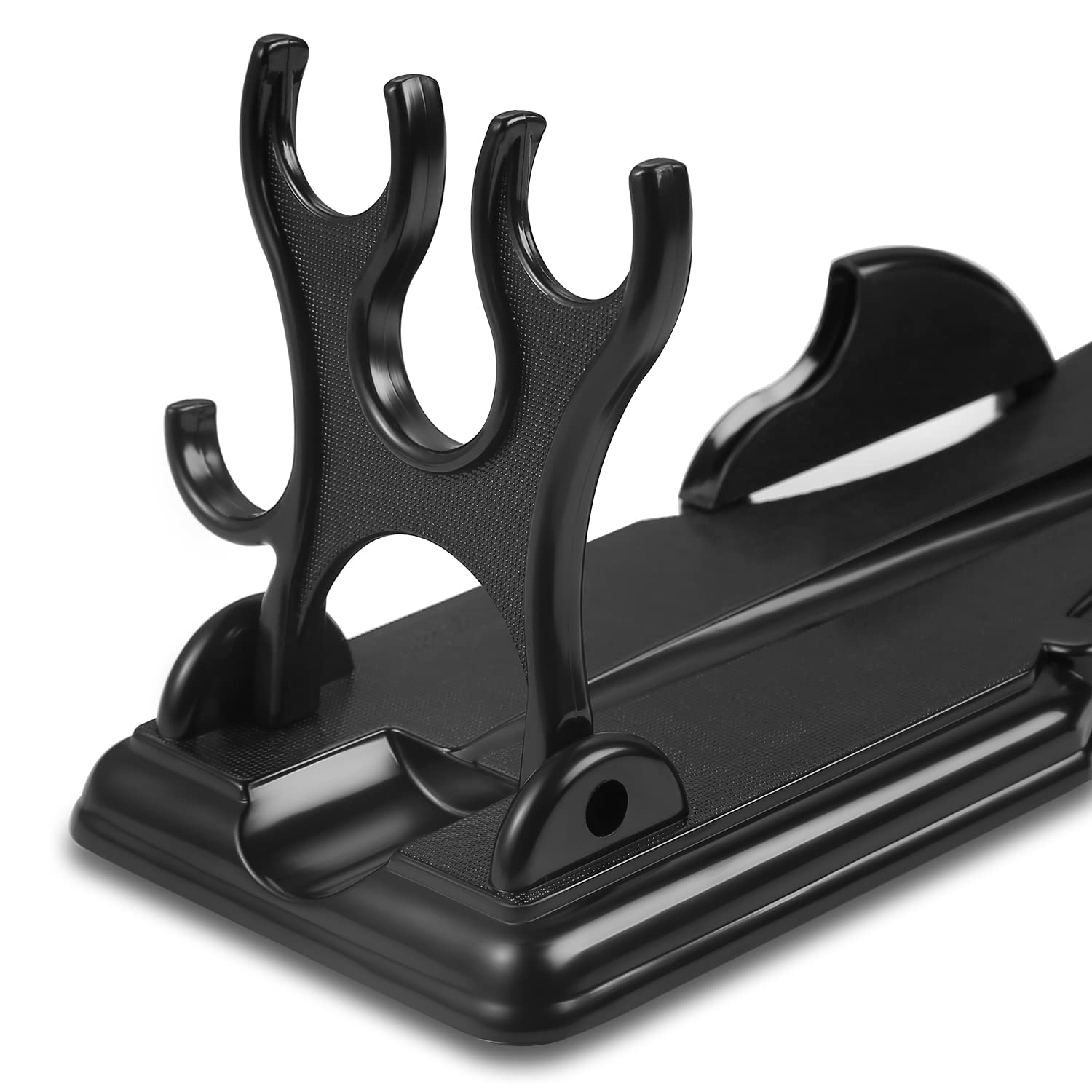 SHI BA ZI ZUO Portable ABS Knife Stand Holder for Cleaver Knife Chef Knife Fruit Knife and Sharpening Rod.