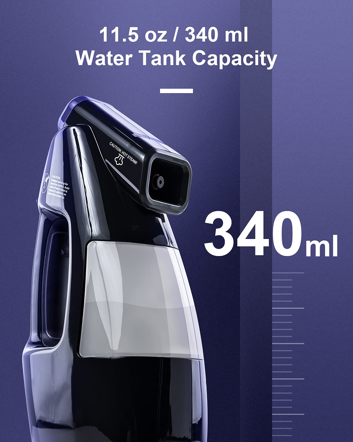 LIGHT 'N' EASY Steam Mop Cleaners 9-in-1 with Detachable Handheld Unit, Floor Steamer for Hardwood/Grout/Tile,Multi-Purpose Handheld Steam Cleaner for Indoor Use(7688ANB-2)