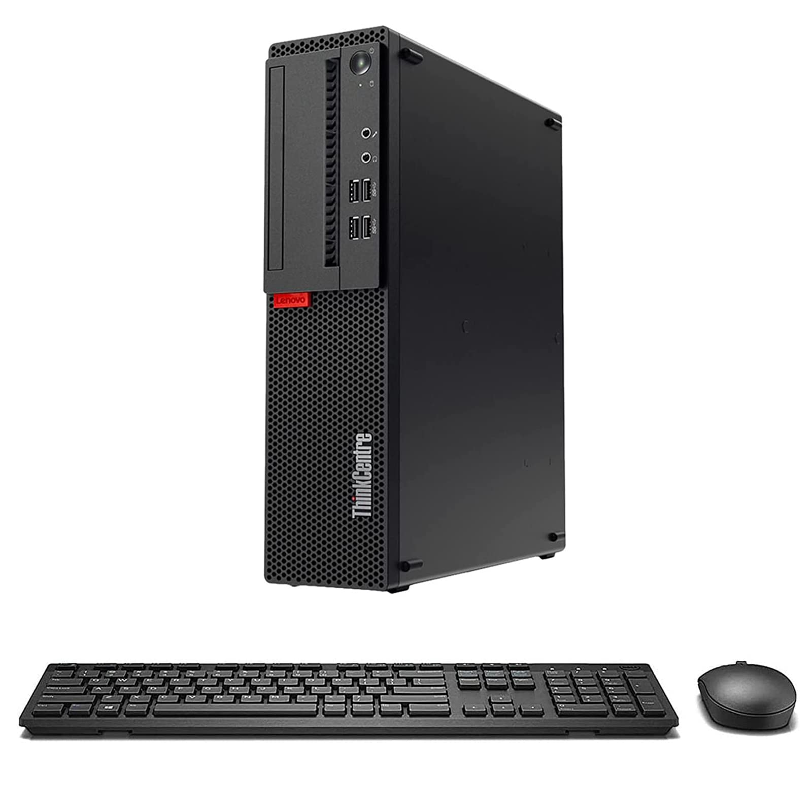 Lenovo ThinkCentre M910S SFF Desktop Computer, Intel Quad Core i5-6500 up to 3.6GHz, 16GB DDR4, 512GB SSD, WiFi, BT, VGA, DP, Wireless Keyboard&Mouse, Windows 10 Pro 64 Bit (Renewed)