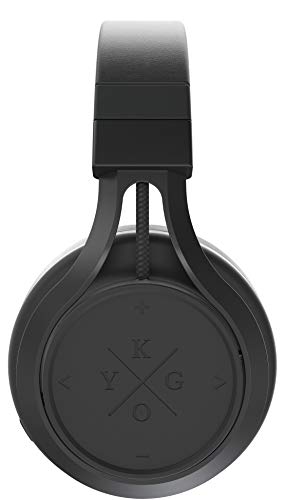 Kygo Life A9/600 | Over-Ear Bluetooth Headphones, aptX® and AAC® Codecs, Built-in Microphone, NFC Pairing, Memory Foam Ear Cushions, 23 hours Playback, Kygo Sound App, Pro Line (Black)