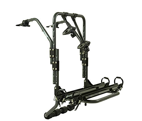 LIQIANG Car Bicycle Rack, Double Safety Lock Bicycle Rack, Can Load 2 Bicycles