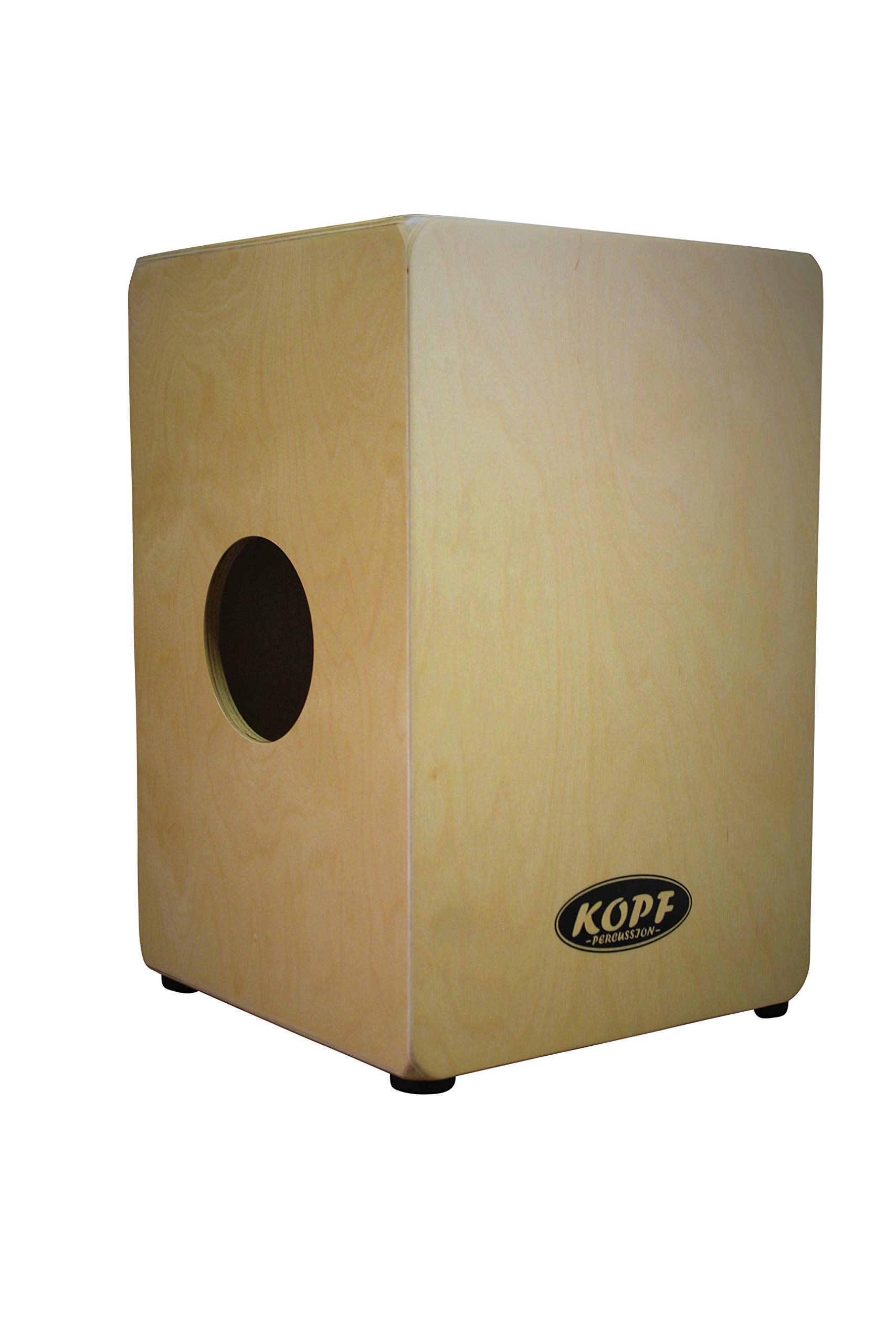 Kopf Percussion Novato Snare Cajon Box Drum With Internal Snares | Dual Birch Playing Surfaces | Birch Shell | Handcrafted in USA | 3 Year Warranty