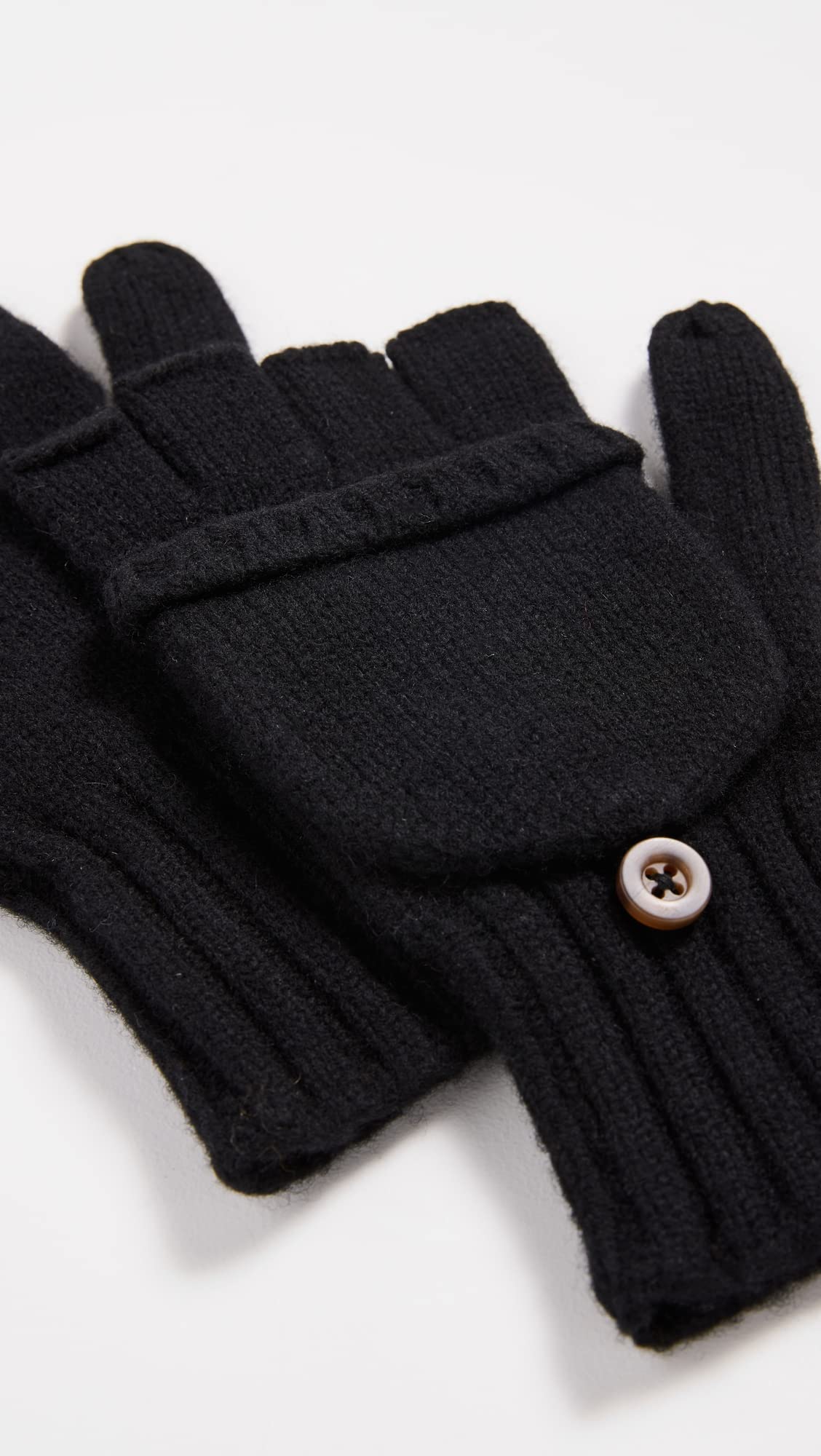 Madewell Merino Wool Glove Mittens True Black One Size
