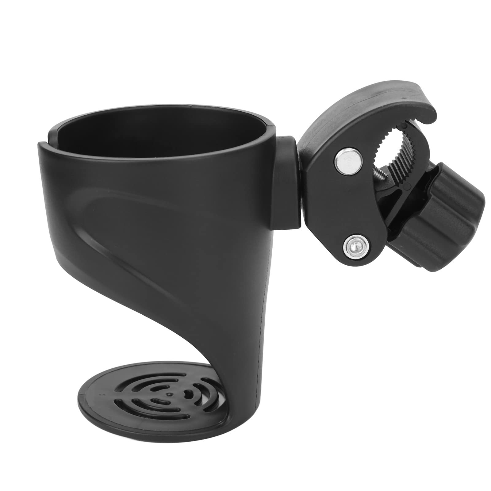 Stroller Cup Holder, Universal Wheelchair Cup Holder, Bike Cup Holder with Adjustable Clip, Baby Bottle Holder for Walkers Scooters